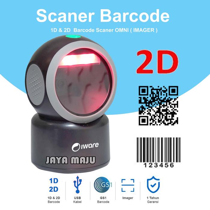 Jual BARCODE SCANNER OMNI IWARE OS930 - OS 930 2D ( QR CODE-E-FAKTUR ...