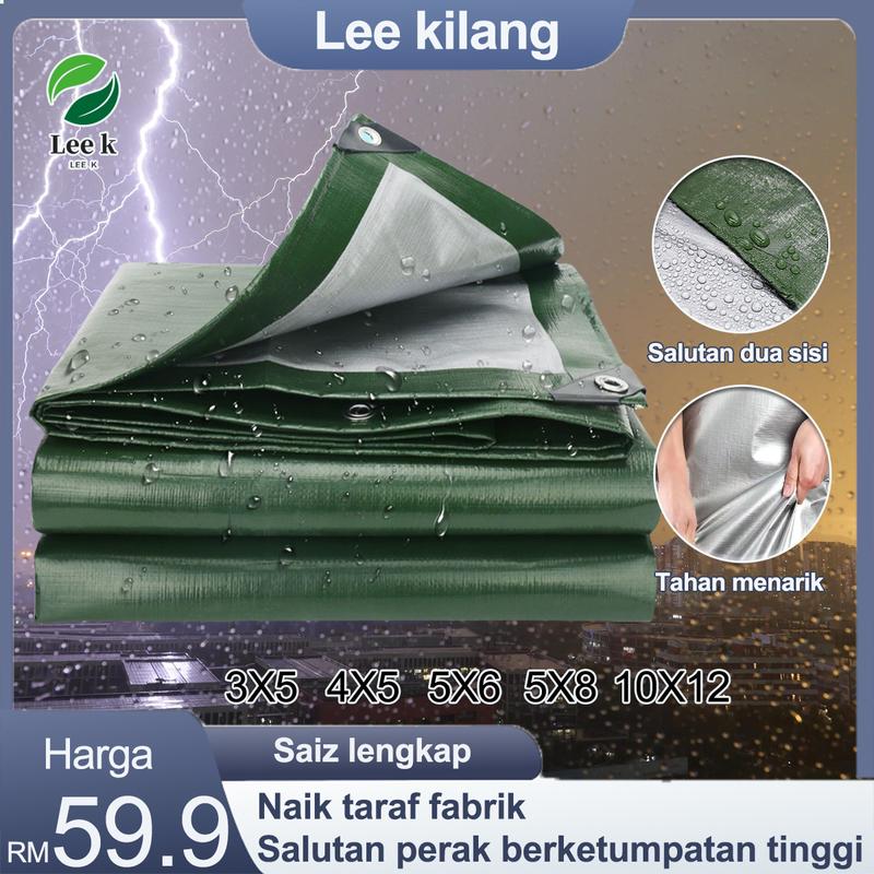Kain kalis hujan, 2x3, 5x3, 4x5, 5x6, 8x10, 10x12, pelbagai fungsi ...