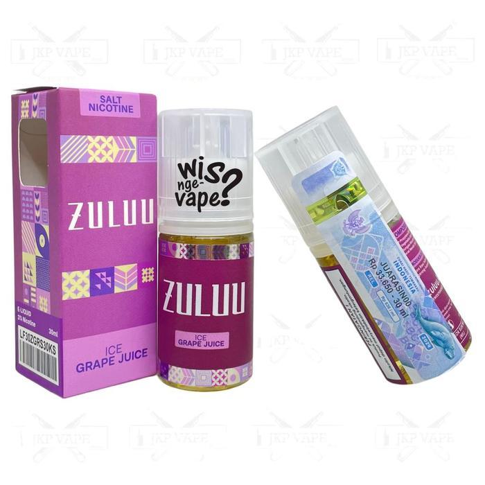 Jual ZULUU ICE CREAM 30ML 30MG - SALT NIC LIQUID VAPE BY SARANG.JP ...