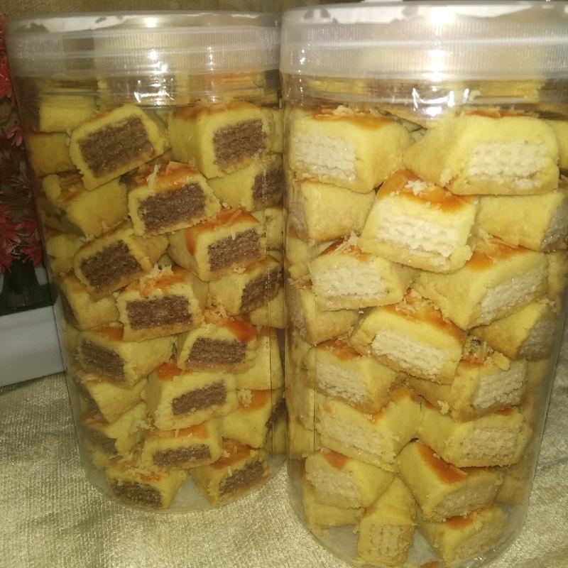 kue wafer premium toples 600ml - 1000ml - Shop | Tokopedia