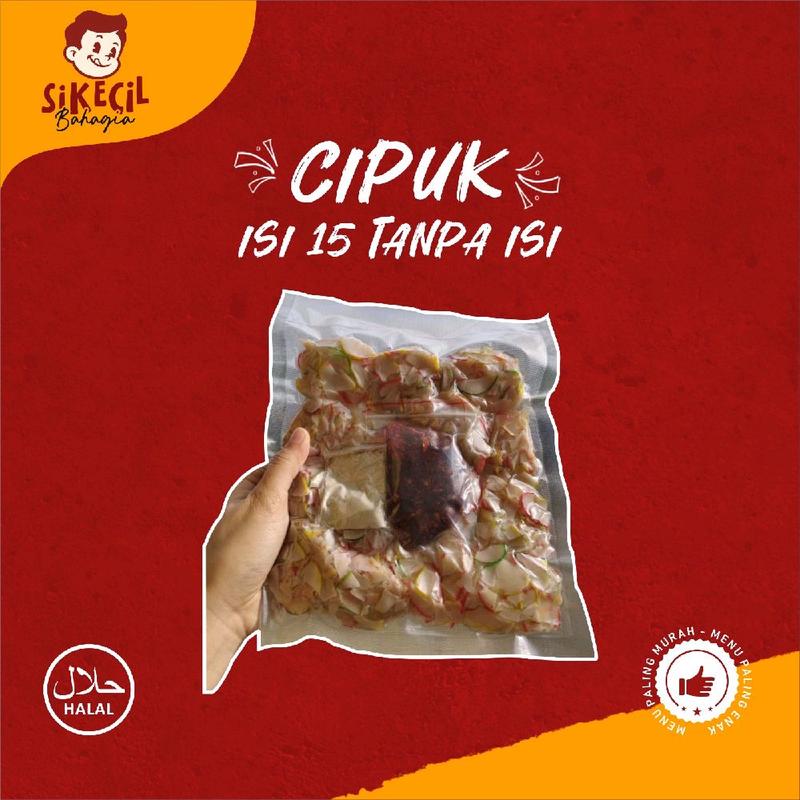 Cipuk Isi 15 Pcs - Snack Makanan Ringan Instan - Food Chili - Shop ...