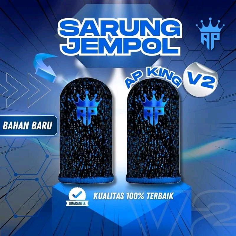 Sarung Jempol Gaming AP King V2 Logo Reflektif Gratis Sensitifitas Game ...