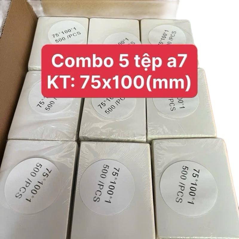 Combo 5 tệp 75x100 (500 tem) - Lưu trữ giấy tờ quan trọng - TikTok Shop ...