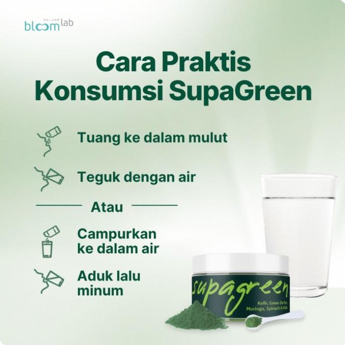 Promo BloomLab SupaGreen | SuperFood, Detox, Antioksidan, Klorofil ...