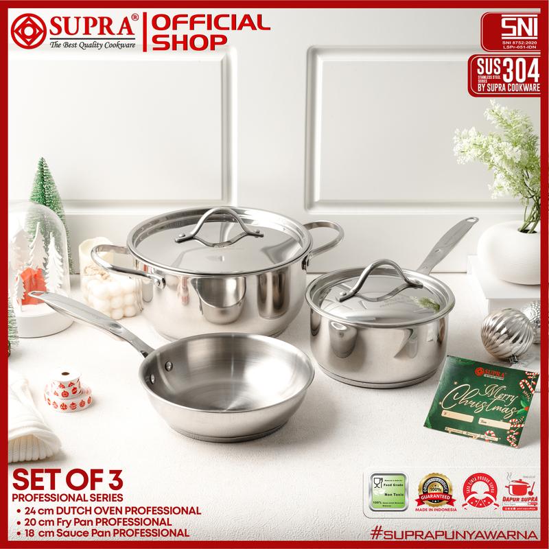 SUPRA PANCI 3 in 1 Professional Series/Gift Set Hampers - Shop | Tokopedia