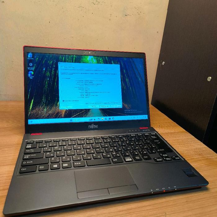 Jual fujitsu futro MU937 ram 4gb ssd 128 laptop slim laptop ringan ...