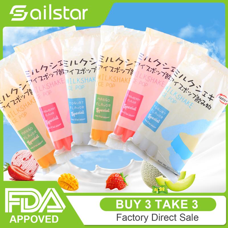 【Buy 3 Take 3】Sailstar Milkshake Pops Assorted Flavour 990ml - TikTok ...