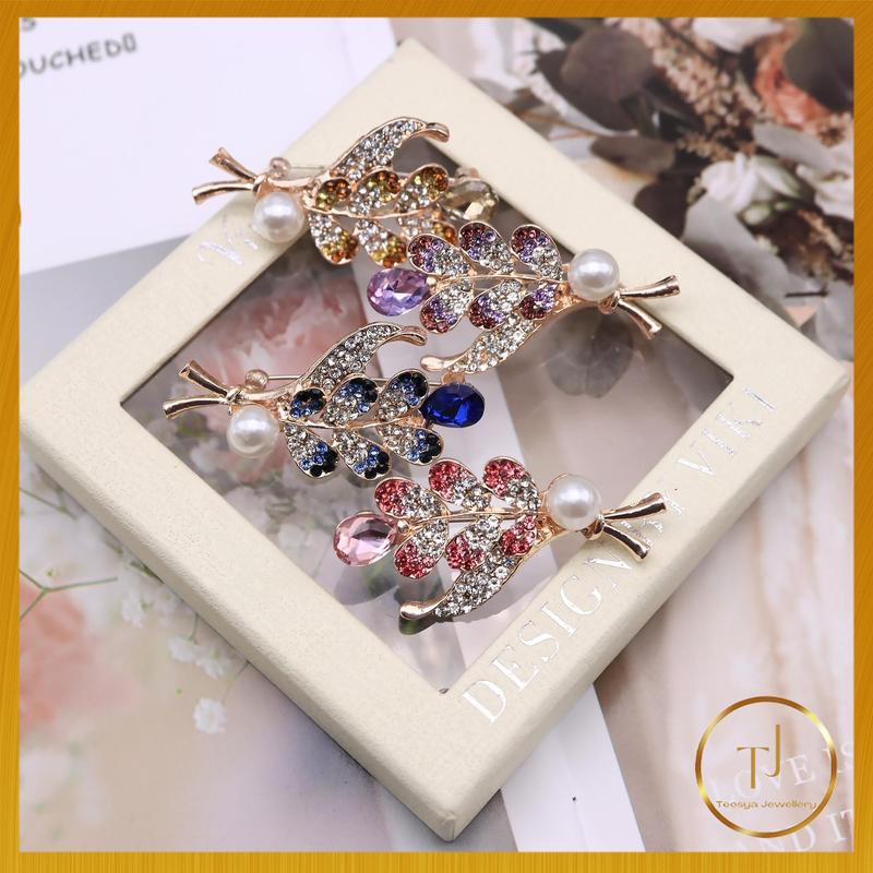 TEESYA JEWELLERY SL53 Baby Brooch Elegant Brooch Kerongsang Premium ...