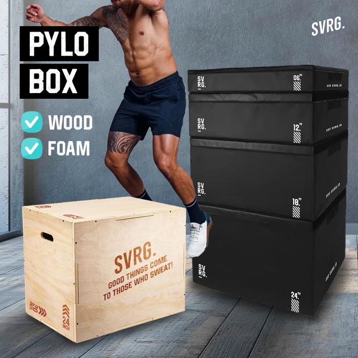 Promo SVRG Soft Plyo Box 24" - Soft Jump Box - Jump Crossfit 4 Level ...