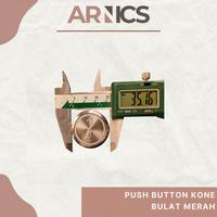Jual Push Button Tombol Kone Bulat Led Merah / Elevator Push Button ...