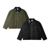 Promo Bewear - Work Jacket Zip Mayer Leather Collar - Black, Size 1 ...