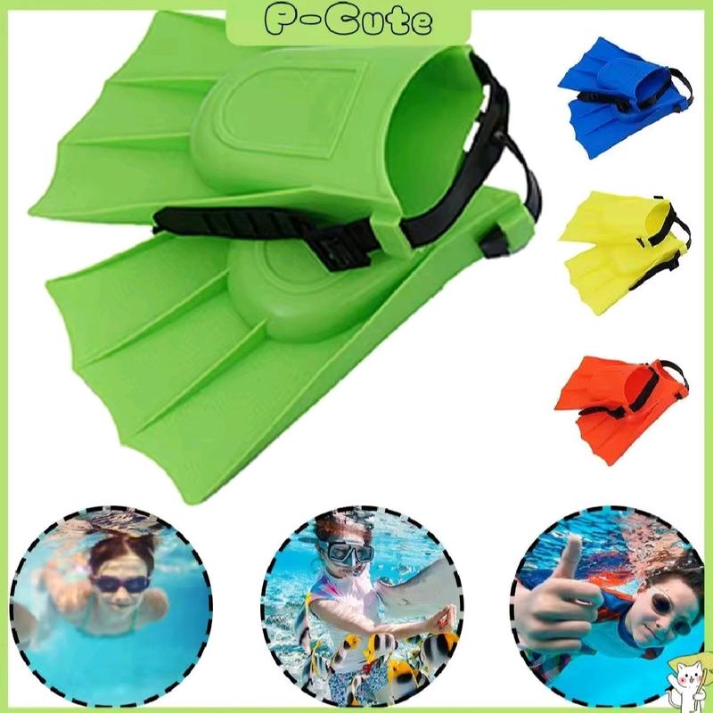 Kids Children Swimming Flippers Fins Diving Snorkeling Durable - TikTok ...