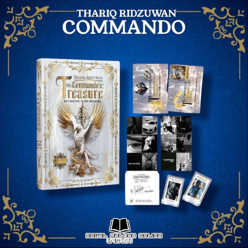 [SPECIAL EDITION] Hardcover Novel Thariq Ridzuwan Commando's His ...