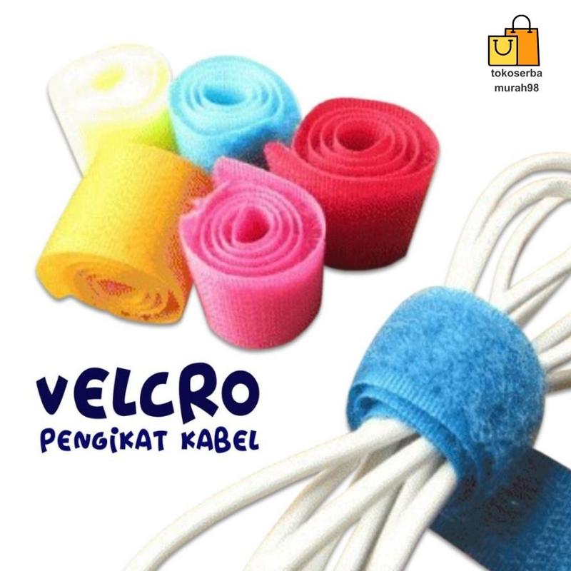 Velcro Pengikat Kabel / Pengulung / Merapikan Kabel Desk - Shop | Tokopedia