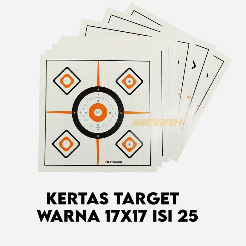 KERTAS TARGET SASARAN KECIL 17 X 17 CM / PAPER TARGET PRESISI - Shop ...