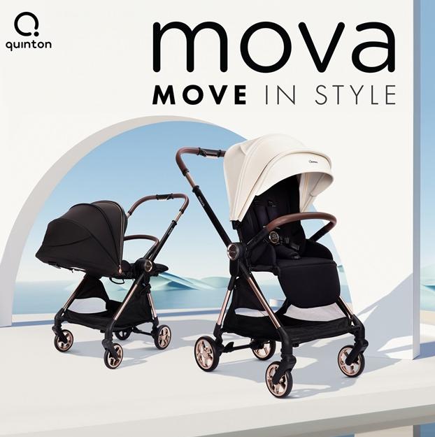 (New Arrival) Quinton Mova Premium Two Ways Stroller - TikTok Shop Malaysia