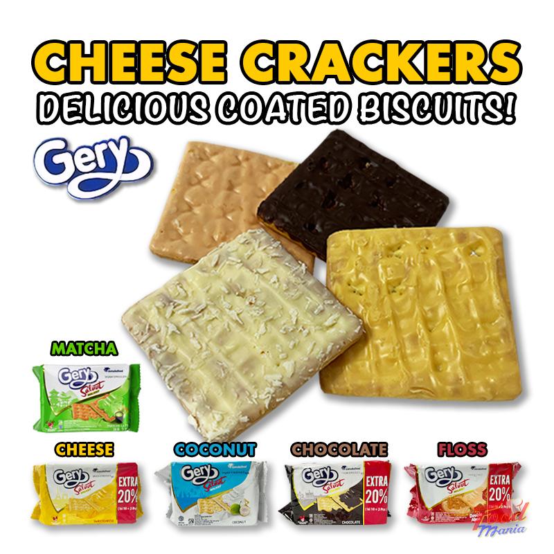 Gery Cheese Crackers - Crispy Malkist Biscuits Coated with Chocolate ...