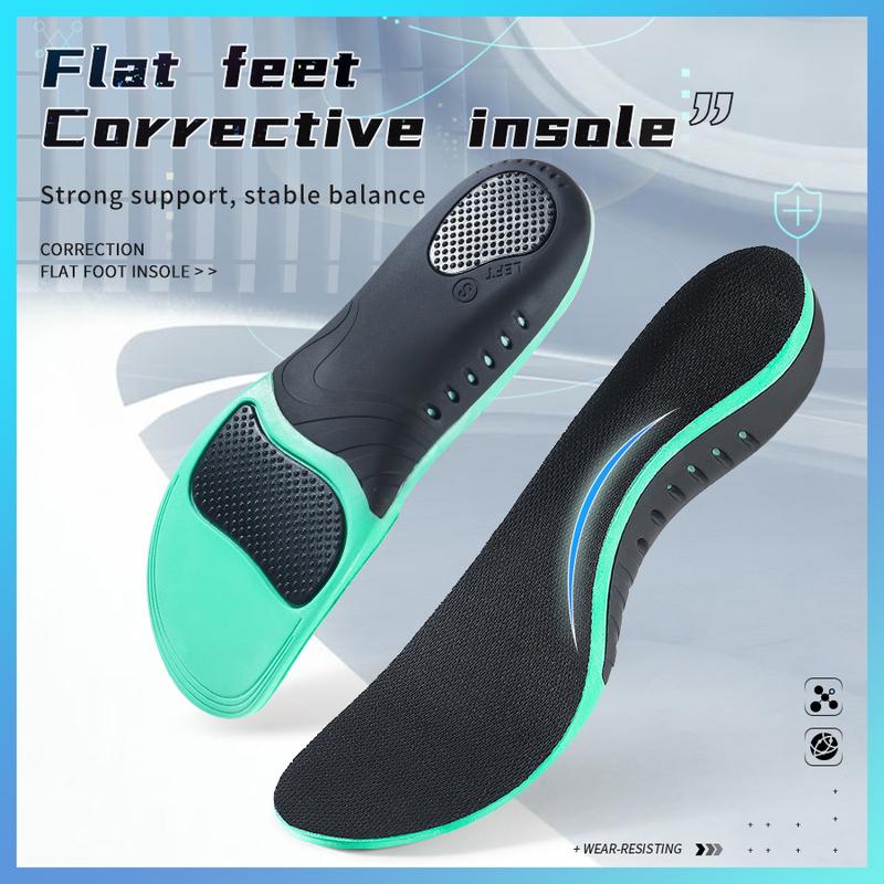 Boost Popcorn PU Orthopedic Arch Support insole with collapsed arch to ...