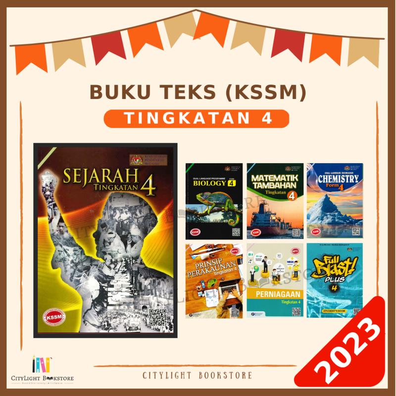 [CITYLIGHT] TextBook: Buku Teks Tingkatan 4 KSSM - TikTok Shop Malaysia