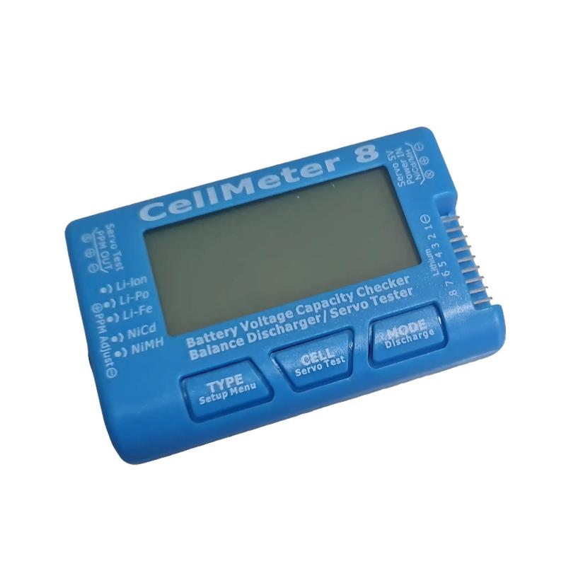 (SG Ready Stock) CellMeter 8 Battery Voltage Capacity Checker ...