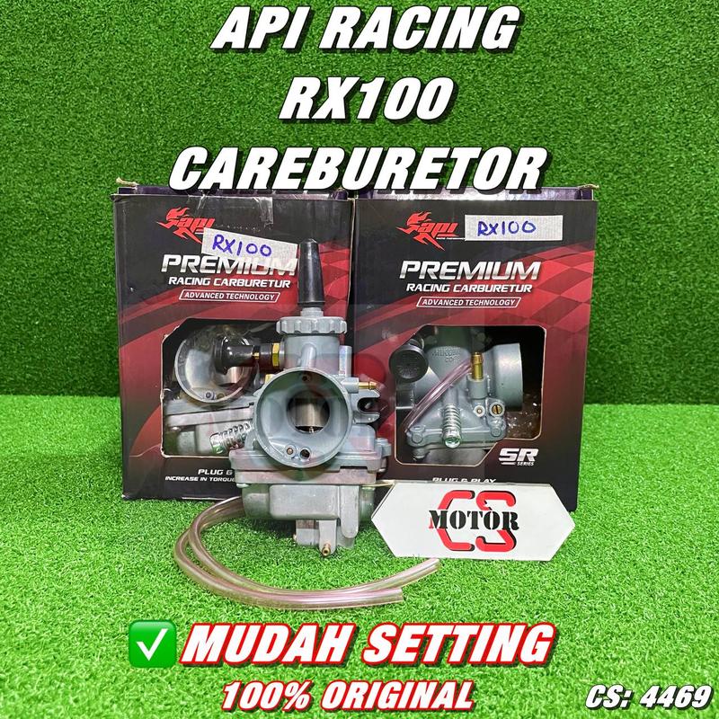 API RACING RX100 CARBURETOR SESUAI FOR ALL MODEL MUDAH SETTING - TikTok Shop Malaysia