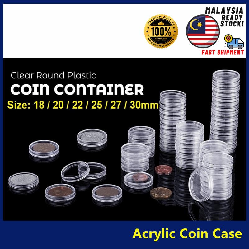 Acrylic Coin Capsule / Coin Case / Container 18 | 20 | 22 | 24 - TikTok ...