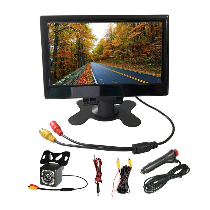 Jual 7 Inch Car Monitor TFT LCD Digital 800*600 16:9 Screen with ...