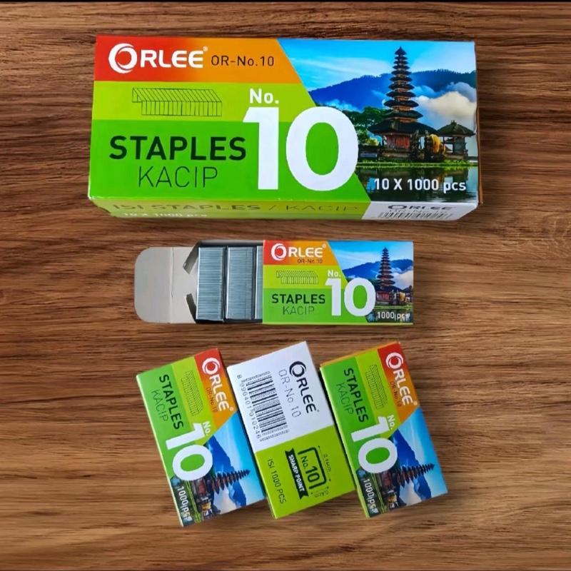 (1 PACK) Isi Staples ORLEE No. 10 - Shop | Tokopedia