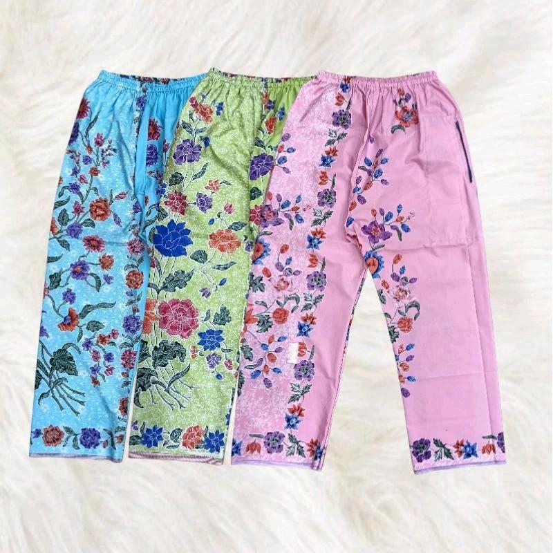 SELUAR BATIK PASTEL WANITA POKET BERZIP [XL] - TikTok Shop Malaysia