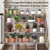 Promo Rak Tanaman Stainless steel 4 Susun Rak Bunga Serbaguna Rak Pot ...