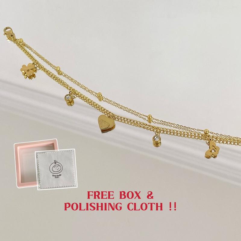 ORENSODA Aurora charm bracelet Gelang Tangan - TikTok Shop Malaysia