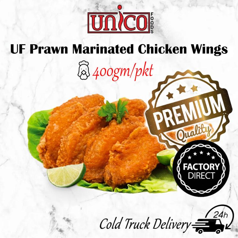 UF Prawn Paste Marinated Chicken Mid joint Wings (8 pcs) - TikTok Shop ...