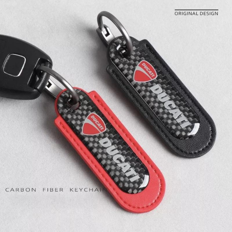 Ducati Motorcycle Carbon Fiber Keychain Racing keychain Ducati - TikTok ...