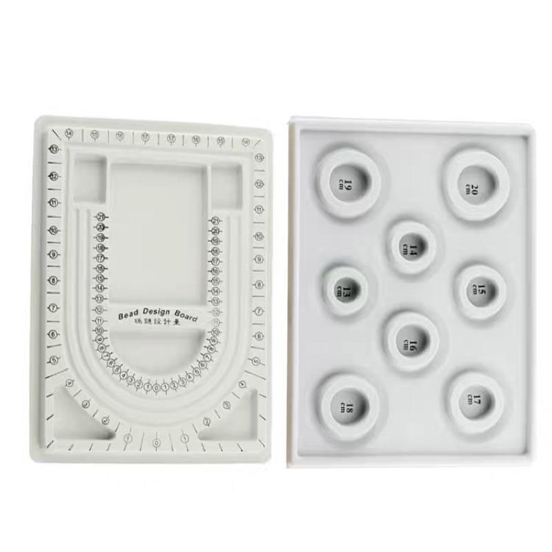 DIY tool measuring plate jewelry bead design plate size plate bead ...