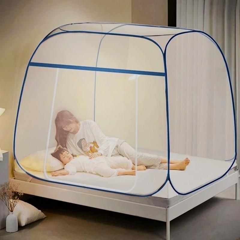 Kelambu portable tenda lipat jumbo 200x200 anti nyamuk kotak lipat ...