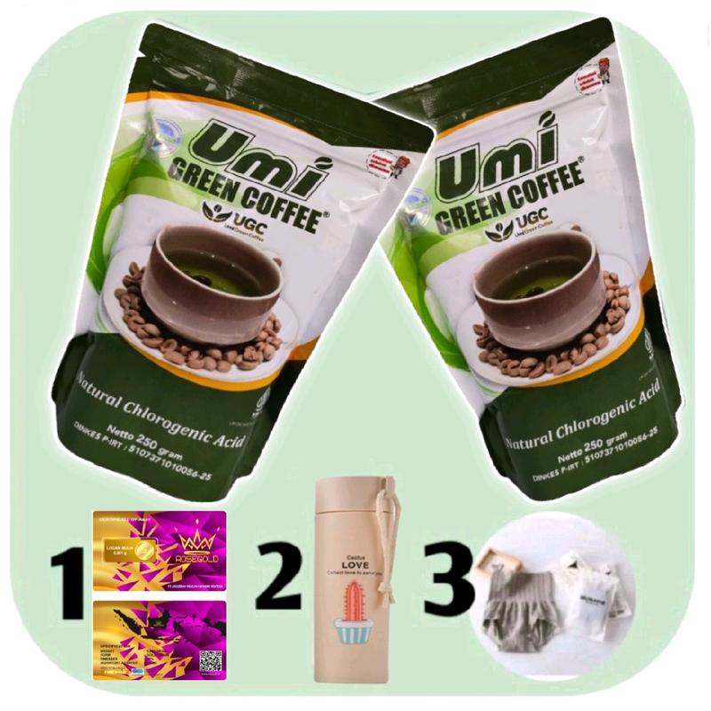 Umi green coffee UGC original Organik Pak kopi Rendah lemak - Shop ...