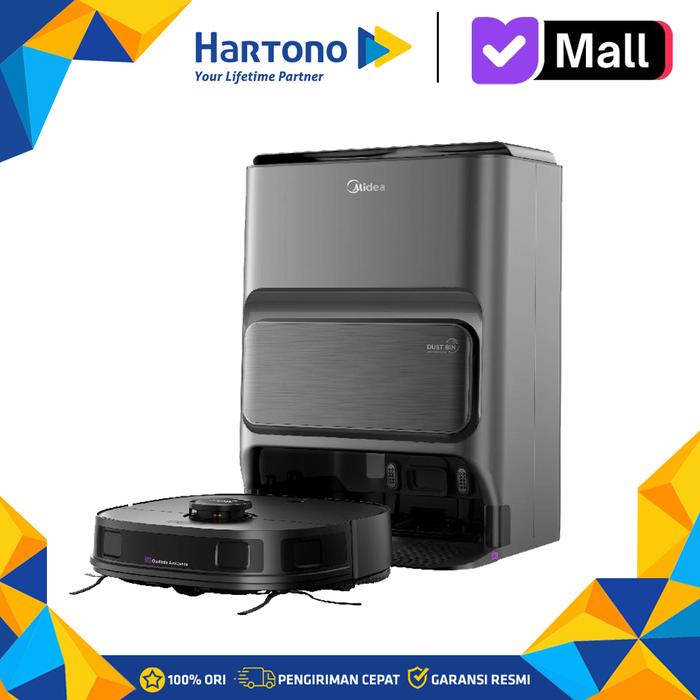 Promo Midea Penyedot Debu Robot Vacuum Cleaner V12 Pro 3D Obstacle ...