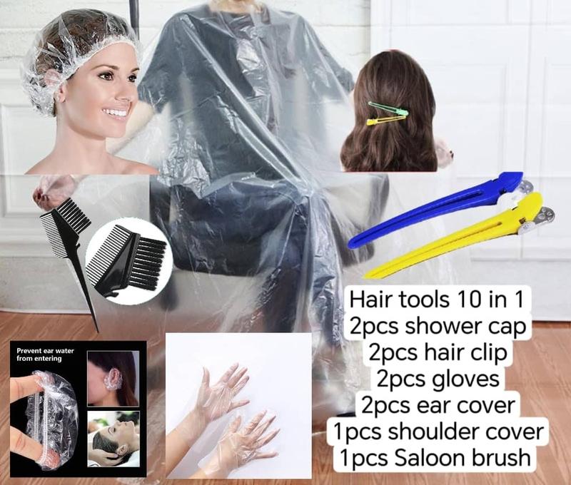 Hair Dyeing Kit 10 pcs Hair color tools dye hair tools 10 thing ...