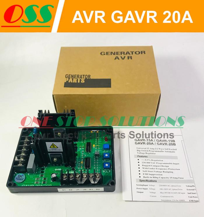 AVR GENSET GAVR20A / AVR GENERATOR 20A - Shop | Tokopedia