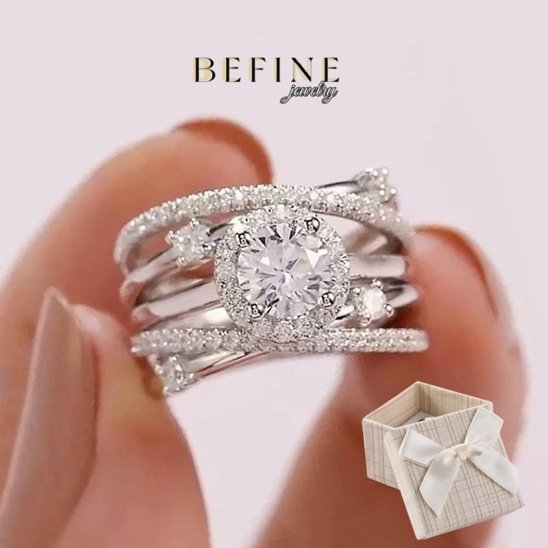 Set Cincin Berpintal Berbilang Gelung, Fesyen, Cincin Wanita - TikTok ...