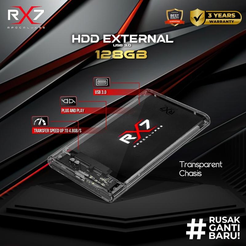 Ssd external / portable / enclosure RX7 128GB USB 3.0 RESMI - Shop ...