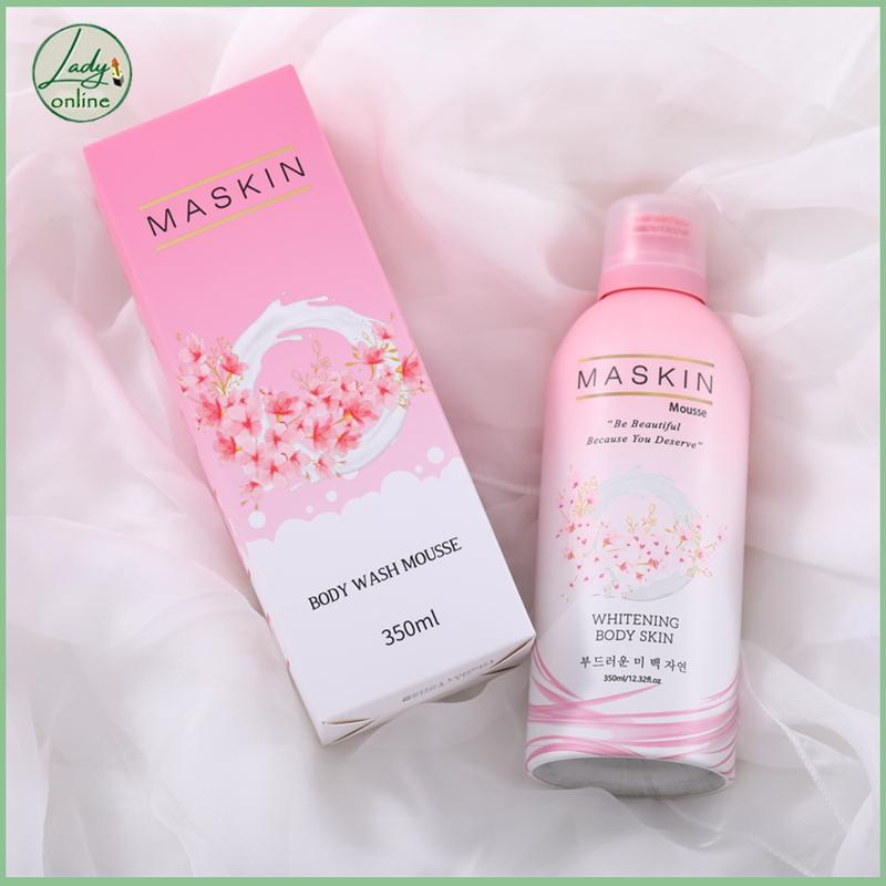 AUTH Mousse MASKIN Shower Gel Whitening Perfume Body Wash 350ml ...