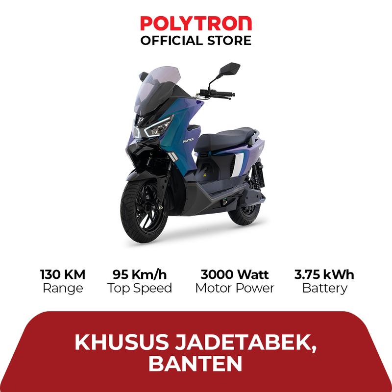 Polytron Fox 350 - Buy to Own - Electric Sepeda Motor Listrik - OTR ...