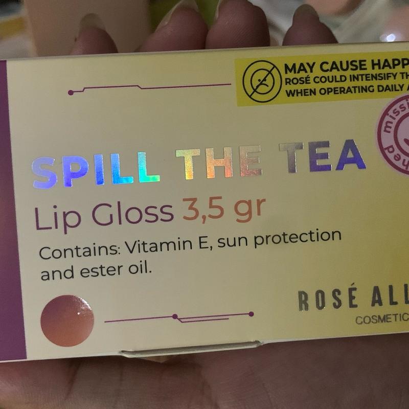 [ROSE ALL DAY] SPILL THE TEA LIP GLOSS 3.5gr - Shop | Tokopedia