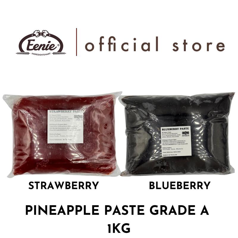 HALAL GRED A JEM NENAS STRAWBERRY | BLUEBERRY | PINEAPPLE PASTE ...