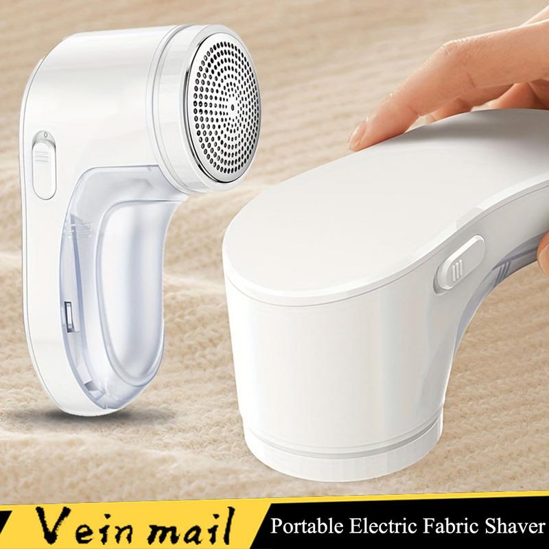 Portable Electric Fabric Shaver - USB Rechargeable Lint Remover with 3 ...