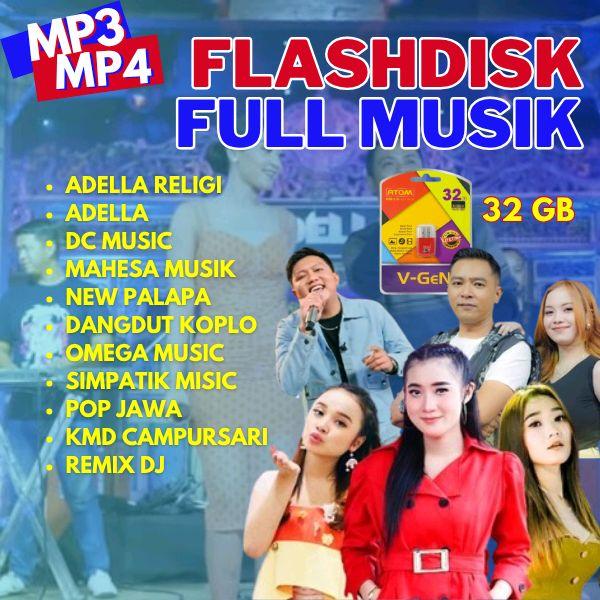 flashdisk musik video Dangdut Campursari DJ POP 32 GB untuk head unit ...