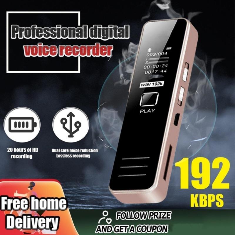 Digital Voice Sound Recorder 64G Audio Recorder 20H Recordin - TikTok ...