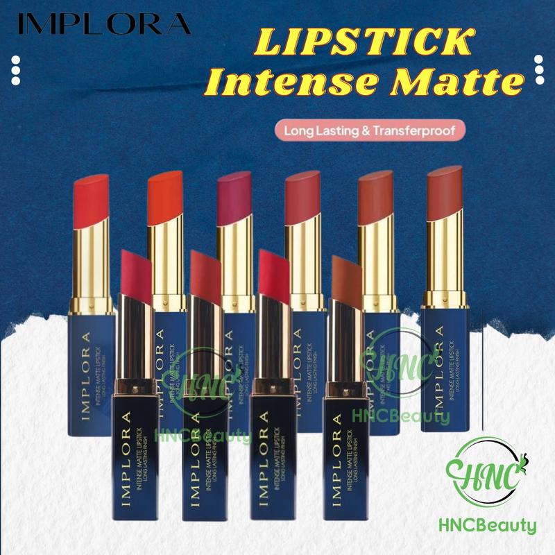 IMPLORA Lip Matte Intense Lipstick 3.5gr - Lipstik Gloss Liquid - Shop ...