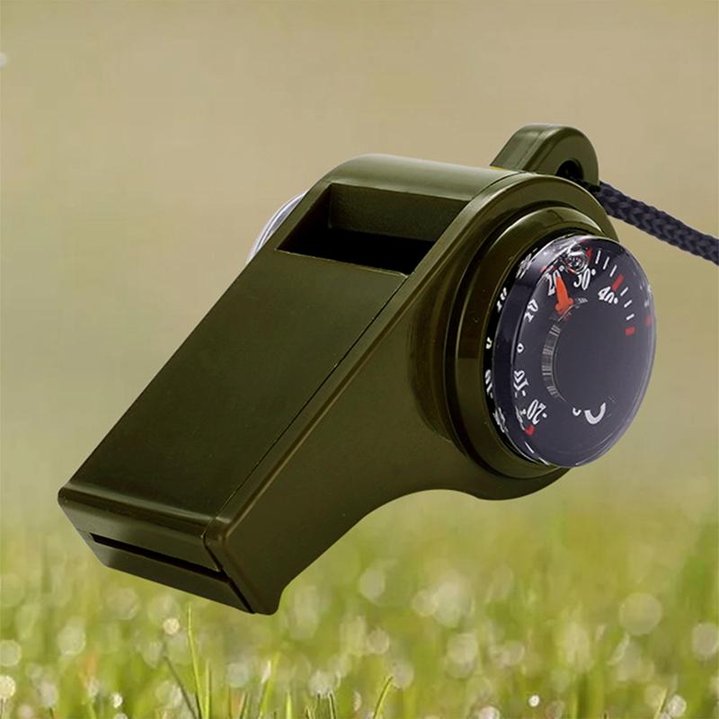 Outdoor multifunctional three-in-one whistle, life-saving whistle ...